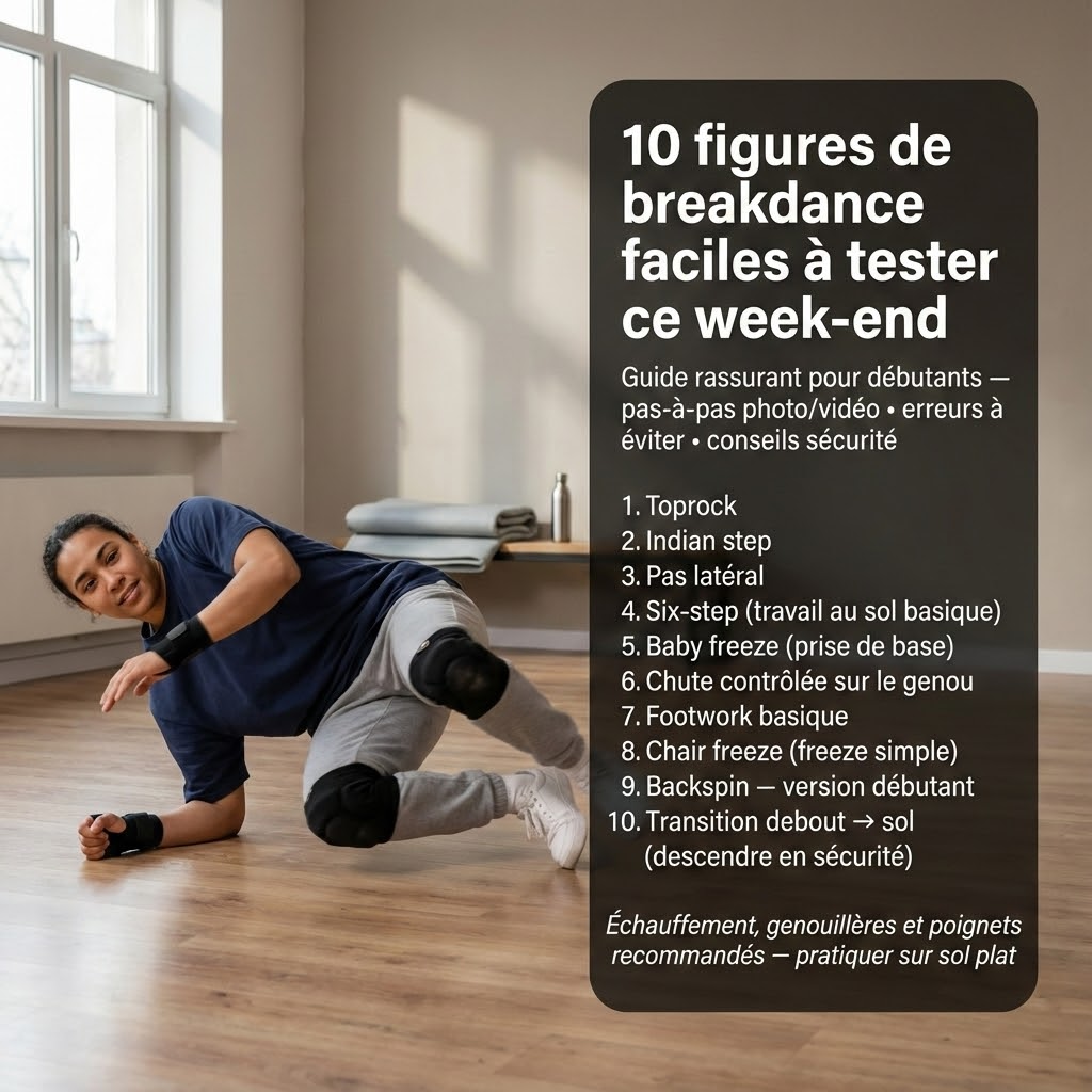 10 figures de breakdance faciles à tester ce week-end (même sans cours ...