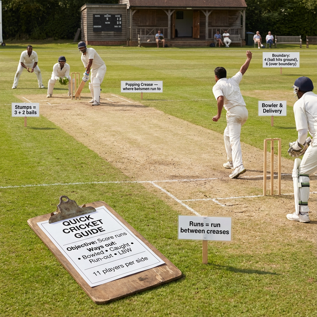 Cricket pour les nuls (mais stylés) : 7 règles du cricket expliquées en ...